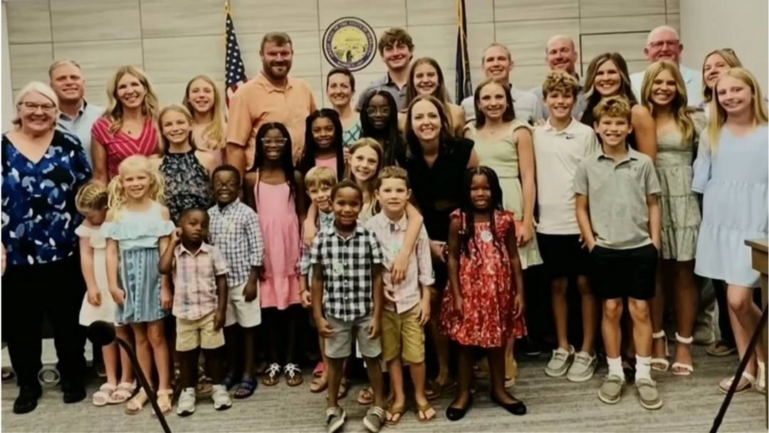 The big family with a bigger heart